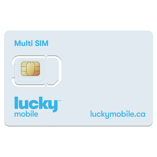Lucky Mobile Multi SIM Card – shop.luckymobile.ca